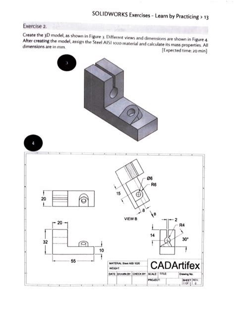 Image result for SolidWorks Exercises PDF