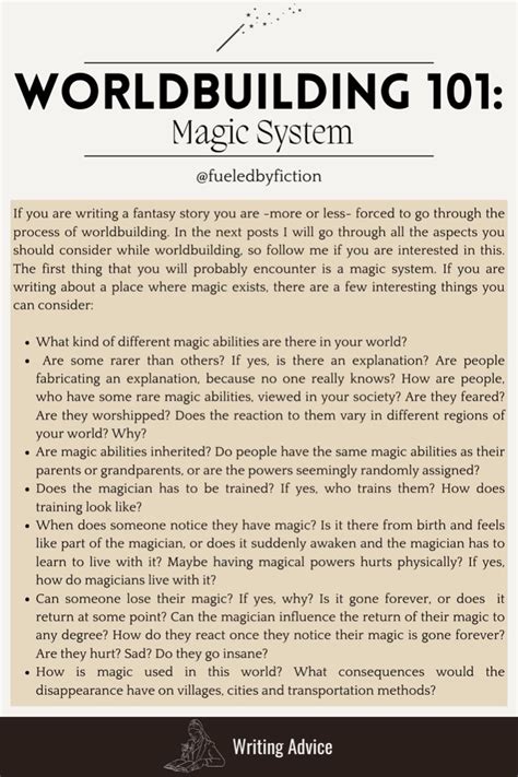 Image result for World-Building Magic Systems