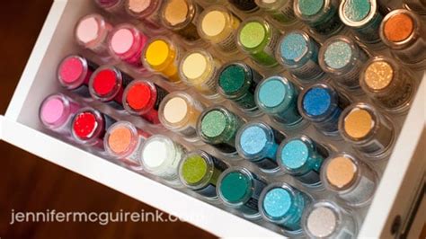 Image result for Embossing Powder Storage