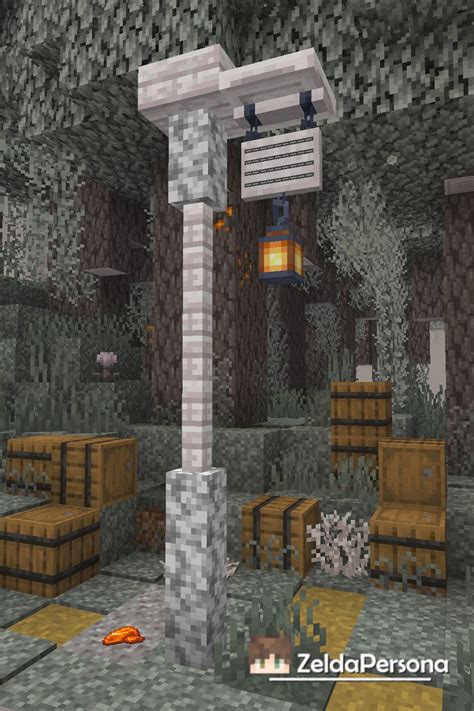 Image result for Torch Lamp Post Minecraft