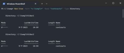 Image result for PowerShell Script Create Folders