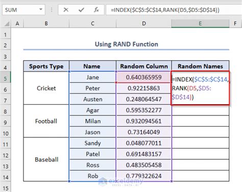 Image result for How to Automatically Choose Name in Excel