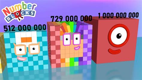 Image result for NumberBlocks Cube Numbers