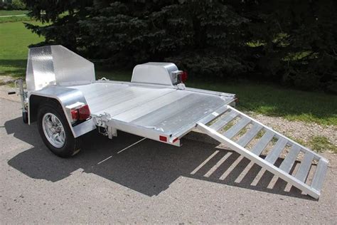 Image result for Used Aluma Motorcycle Trailers