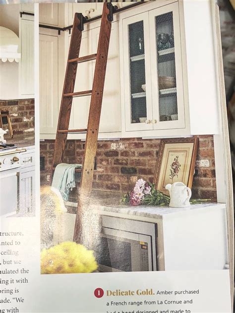 Image result for Log Library Ladder for Kitchen