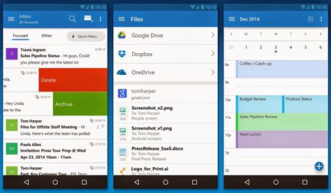 Image result for Outlook On Android Tablets