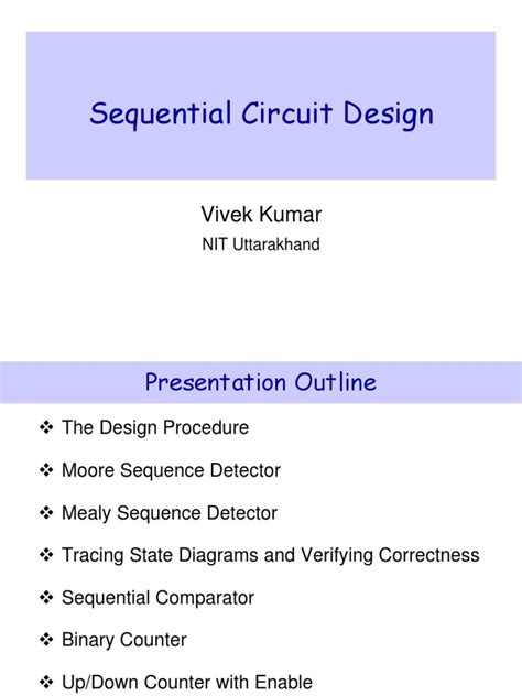 Image result for Sequential Circuit Design Examples
