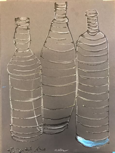 Image result for Cross Contour Object Drawing