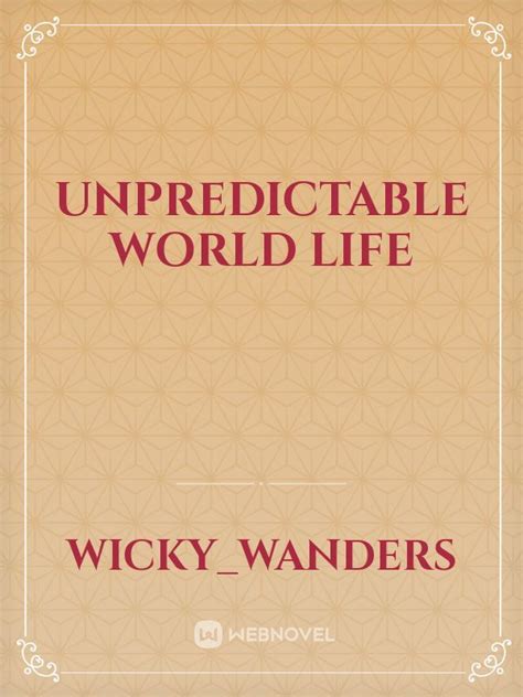 Image result for Unpredictable World