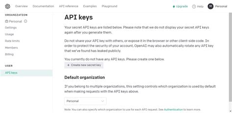 Image result for How to Get API Key for vs Code Chat GPT