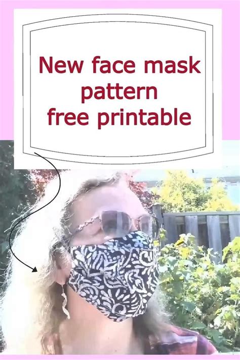 Image result for Patterns to Make Face Mask Free Printable