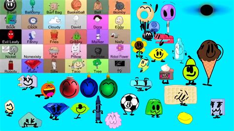 Image result for Creating BFDI Characters