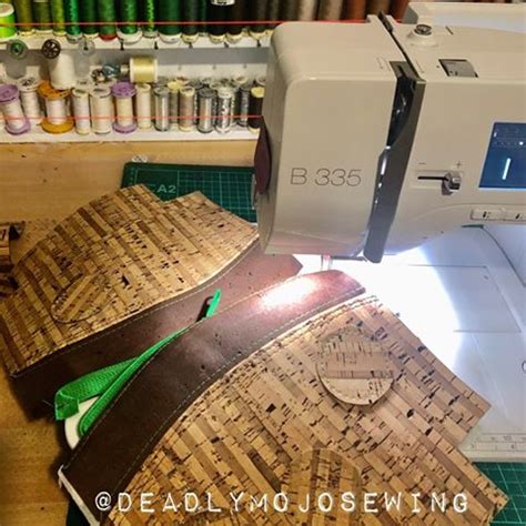 Image result for Sewing With Cork Tutorial