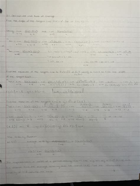 Image result for Calculus 1 Notes