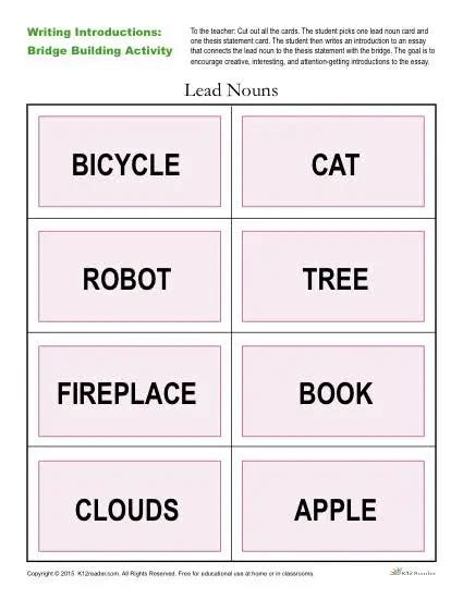 Image result for Bridge Introduction Paragraph How To