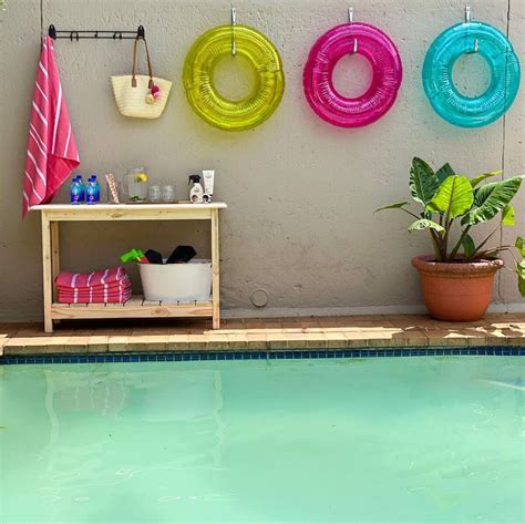 Image result for DIY Pool Float Storage