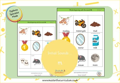 Image result for M Sound Words