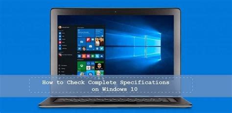 Image result for Computer Specs Windows 10