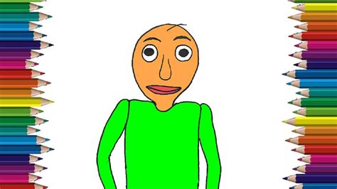 Image result for How to Draw Baldi's Basics