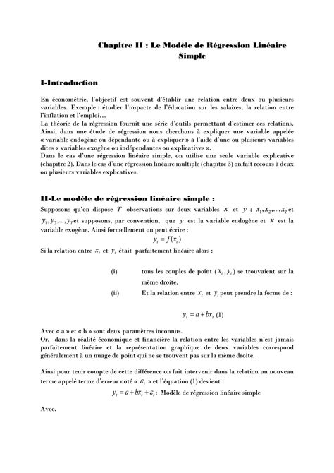 Image result for Regression Lineaire Simple