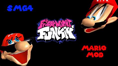 Image result for Smg4 Mario FNF Menu Mod