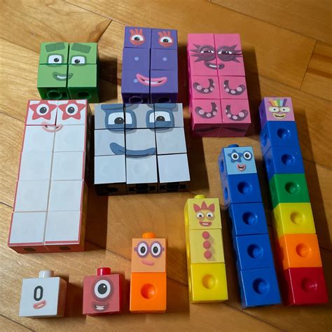 Image result for NumberBlocks Cube Numbers