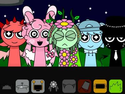 Image result for Sprunki Sleep Over Mod