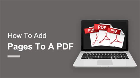 Image result for Add Pages to a PDF