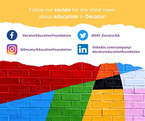 Image result for Decatur Education Foundation Logo