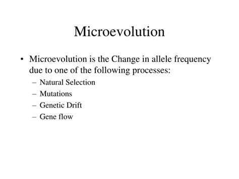 Image result for Microevolution