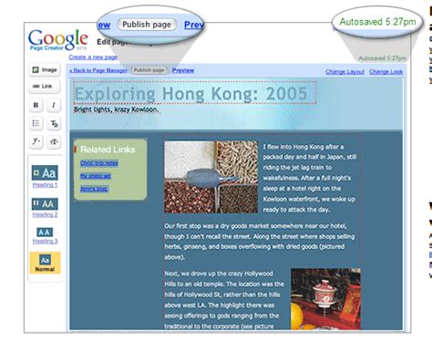 Image result for Create Google Page