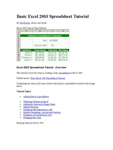 Image result for VBA Excel 2003 Tutorial
