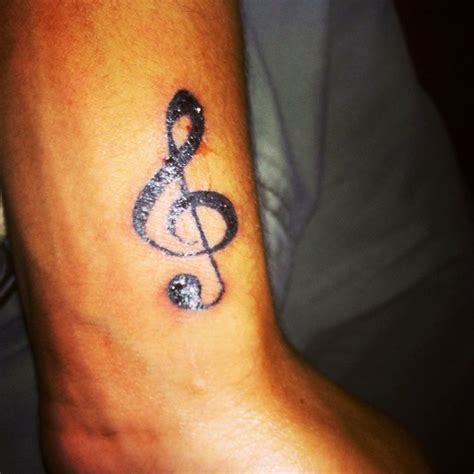 Treble clef tattoo Treble Clef Tattoo, Infinity Tattoo, Tattoos, Treble ...