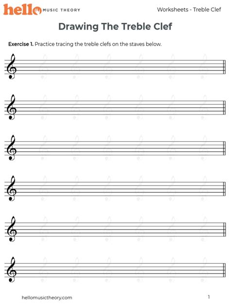 Image result for How to Draw a Treble Clef