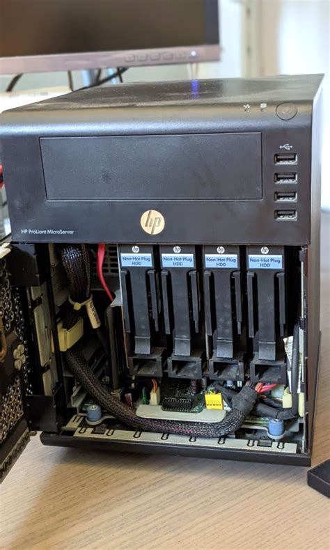 Image result for HP Microserver N40L Disassembly