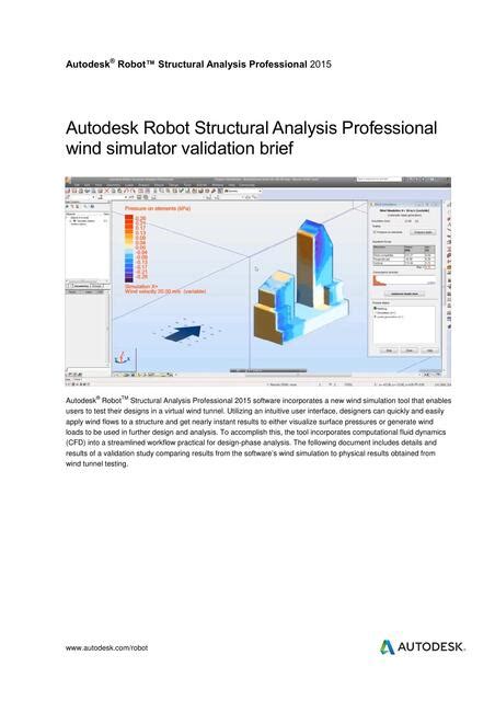 Image result for Wind Simulation Robot Structural Analysis