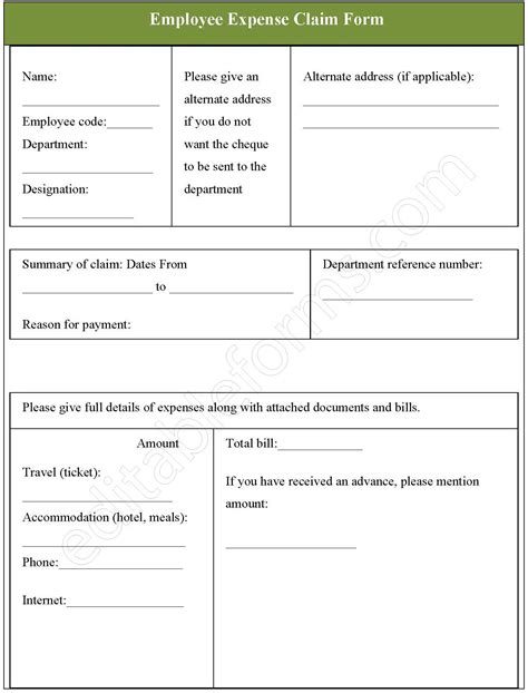 Image result for Expense Claim Form UI