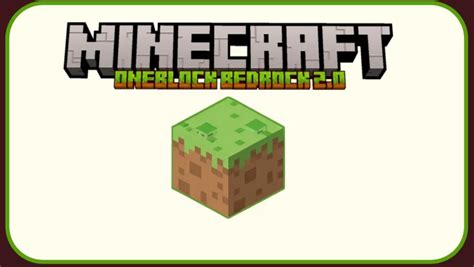 Image result for One Block Minecraft Bedrock Edition