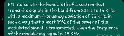 Image result for Bandwidth of a Modulated Signal