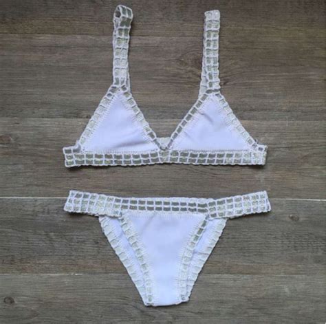 Crochet Bikini Set — Two Piece Crochet Beach Sets