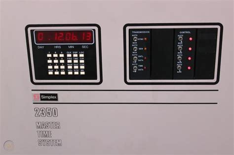 Image result for Simplex Master Clock System