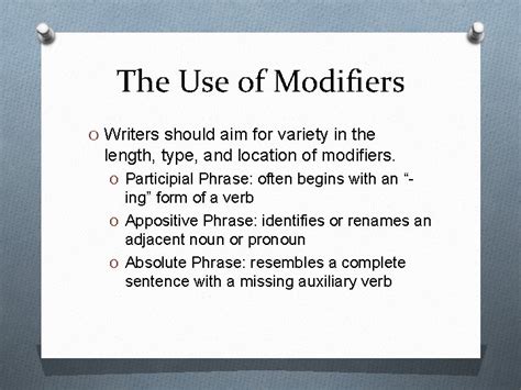 Image result for Subject Modifier