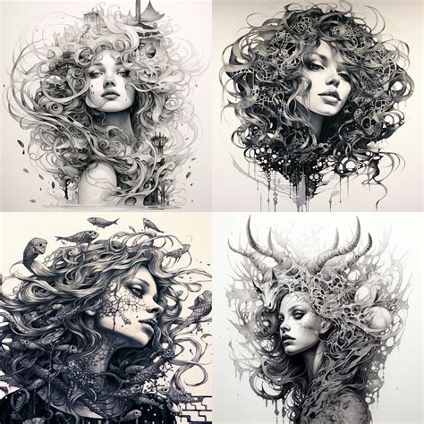 Image result for Creative Ink Drawing Styles