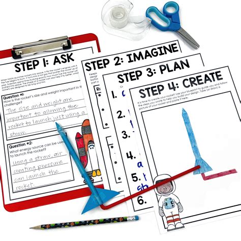 Image result for Paper Rockets Stem Activity