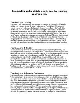 Image result for Competency Statement 6 CDA