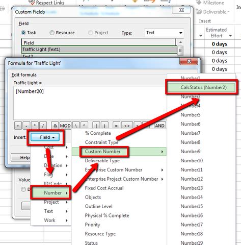 Image result for Create Traffic Light Column in MS Project 2016