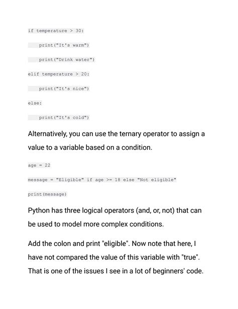 Image result for If and Elif Python