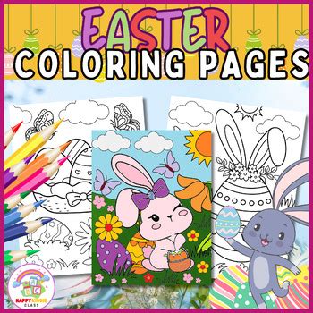 Image result for Easter Spring Coloring Pages