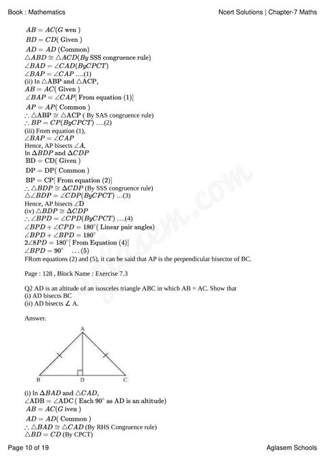 Image result for Math Chapter 7 Triangle PSB 9th Class