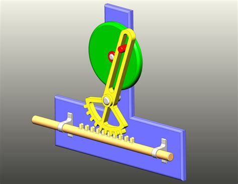 Image result for Convert Reciprocating Motion to Rotary Motion